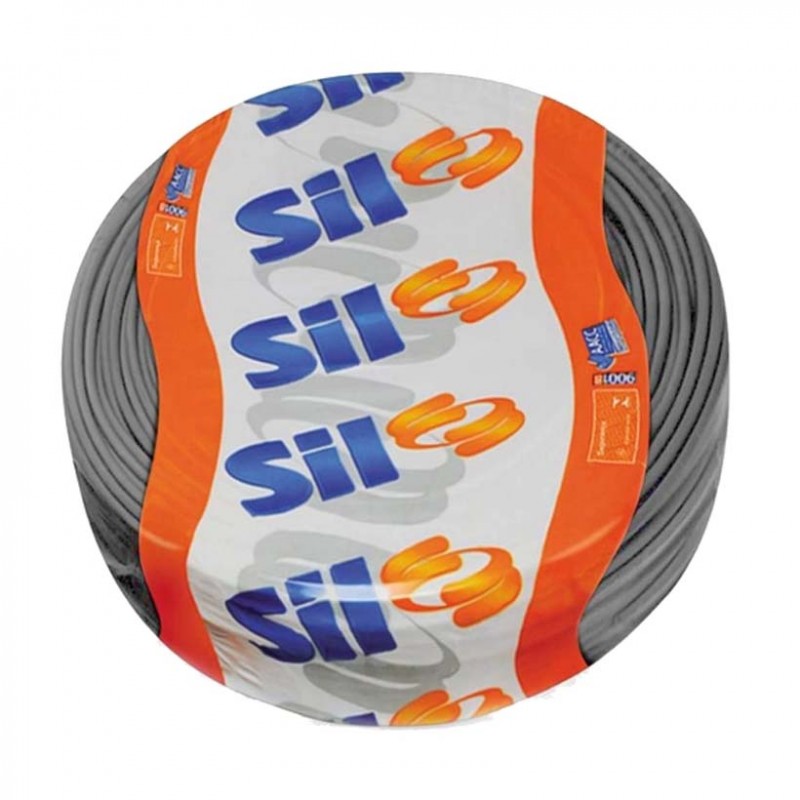 Cabo Flex vel 1 00MM 750V Cinza SIL Por Metro